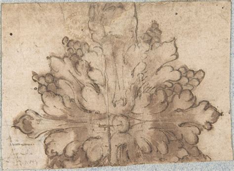 Anonymous Italian 16th Century Architectural Detail The