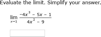 IXL Find Limits Of Polynomials And Rational Functions Calculus Practice