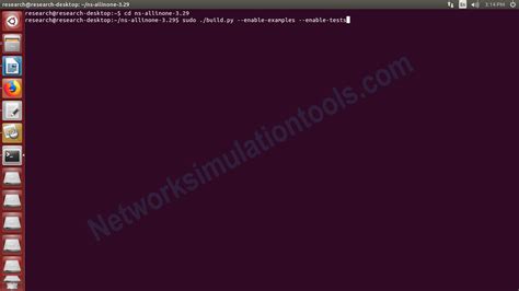 Ns3 Tutorial How To Install Ns3 In Ubuntu 1604 Step By Step Network Simulation Tools