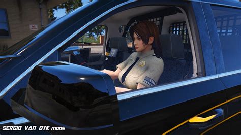 Mai Shiranui Jill Valentine Police Officer Sheriff Replace Gta Mods Com