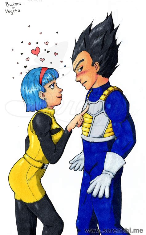 Vegeta And Bulma By Serenchi On Deviantart