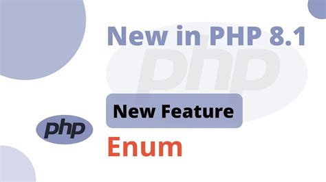Php 81 Enum Youtube