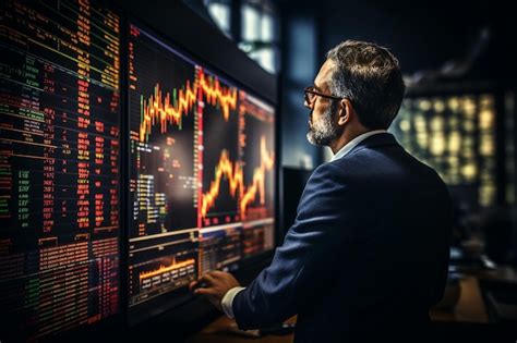 Premium Ai Image Navigating Opportunities Businessman Investor And Generative Ai Analysis