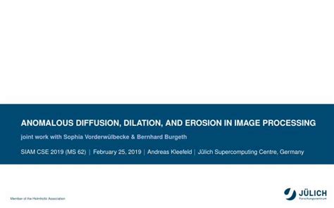 Pdf Anomalous Diffusion Dilation And Erosion In Image … Dokumen Tips