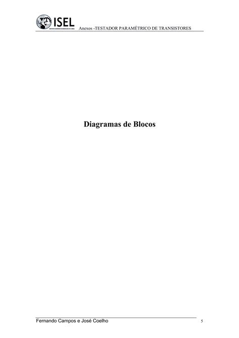 Testador Paramétrico De Transistores Implementing A Parametric Transitor Tester Pdf