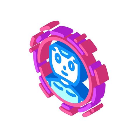 Ai Chat Bot Isometric Icon Vector Illustration 22499541 Vector Art At Vecteezy