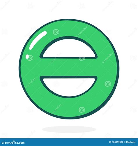 Agender Gender Symbol Part Of Lgbt Community Vector Illustration