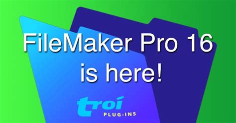 FileMaker Pro Is Out Giant Steps With External Script Steps