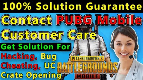 How To Contact Pubg Mobile Customer Care Properly For Guaranteed