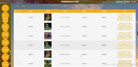 Springboot毕设 足球管理系统的设计与实现 程序论文 Csdn博客