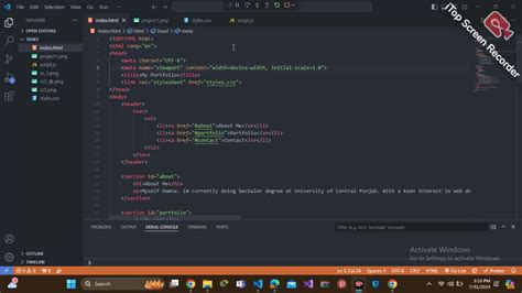 hamna bahadur on linkedin webdevelopment portfolio codealpha frontenddevelopment javascript…