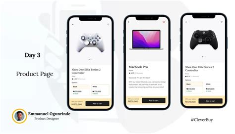 Emmanuel Ogunrinde On Linkedin Uichallenge Cleverbuy Day3