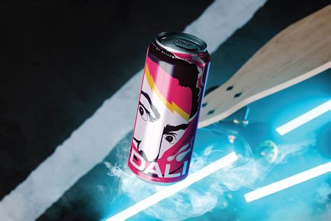 Dali Energy Drink Packaging Behance