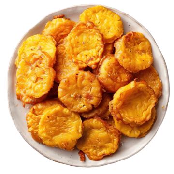 Comida Cubana Tostones Tradicional Prato Cubano Png Cubano Vegetal