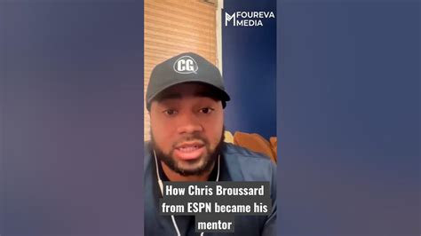 How Chris Broussard From Espn Became His Mentor Podcast Youtube