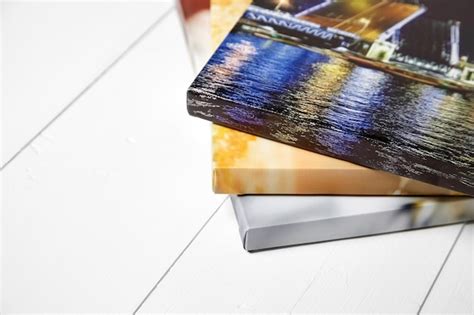 Premium Photo Canvas Prints With Gallery Wrap Edge And Corner Of