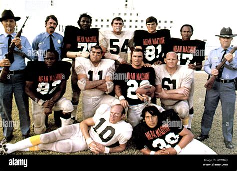 The Longest Yard Burt Reynolds Harry Caesar Ed Lauter 1974 Stock