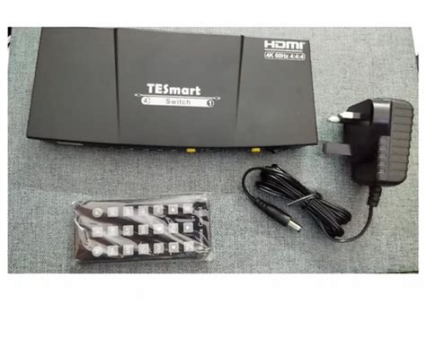 HDMI KVM Switch TESmart Newest HDMI KVM Switch Port K Hz Ultra HD X Ft KVM Cables