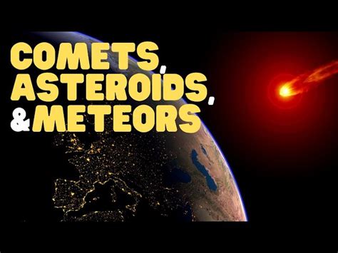 comets meteors asteriods docx asteroid comet or meteor place an