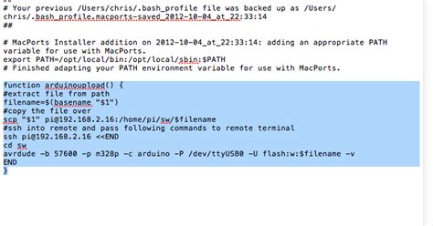 Chriss Tech Blog Tutorial Bash Script For Arduino Uploader