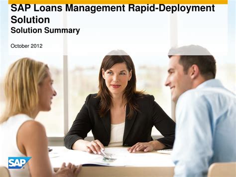 Ppt Sap Loans Management Rapid Deployment Solution Solution Summary Powerpoint Presentation