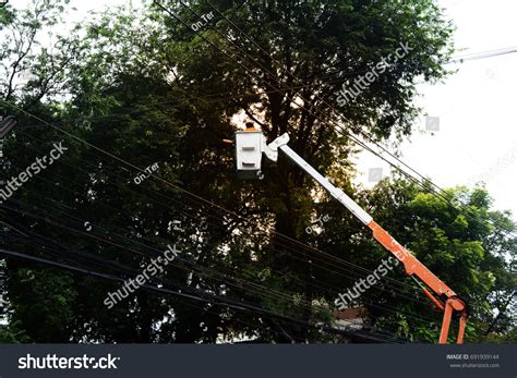322 Tree Trimming Power Lines Images Stock Photos Vectors Shutterstock