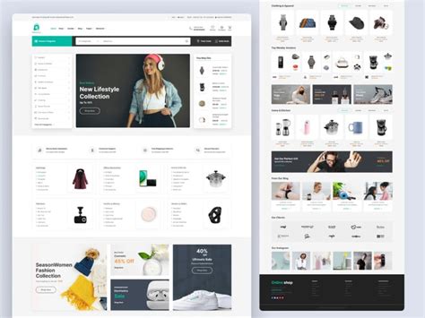 E Commerce Landing Page Or Website UI UX Design In Figma Upwork