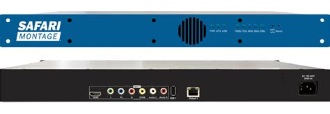 safari montage hls unicast encoder