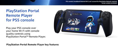Playstation Portal Remote Player Midnight Black