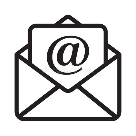Vetor Do ícone Do Envelope De Mensagem De Correio Eletrônico Caixa De Entrada De Mensagem De