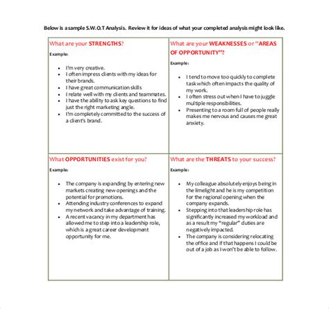 9 Employee Swot Analysis Examples To Download