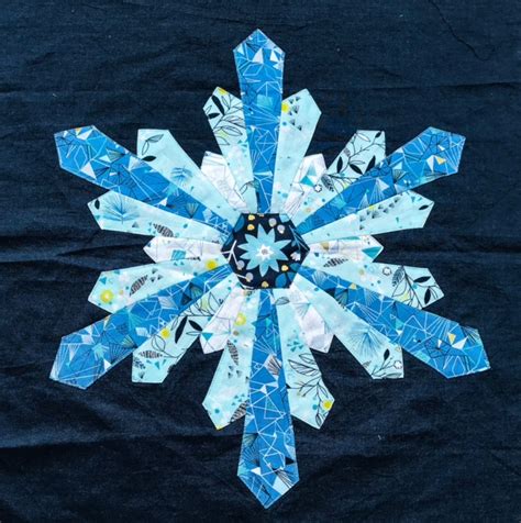 Snowflake Dresden Pattern And Ruler Kit