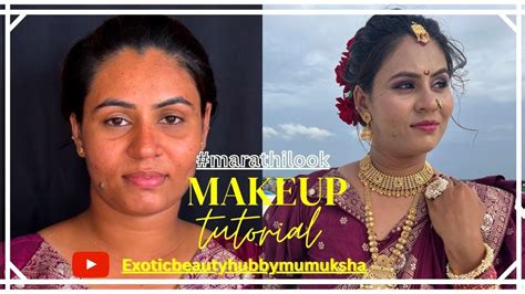 Quick And Easy Marathi Makeup Tutorial Marathimulga Jaymaharashtra Youtube