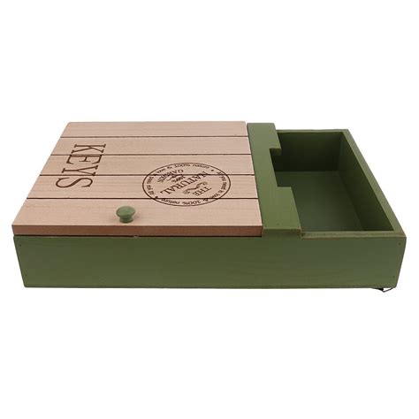 Vintage Wooden Key Hooks Racks Mail Box Letter Wal Grandado