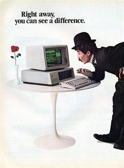 Ibms Charlie Chaplin 1980s Ads By Resurrecting The 1920s The Agency