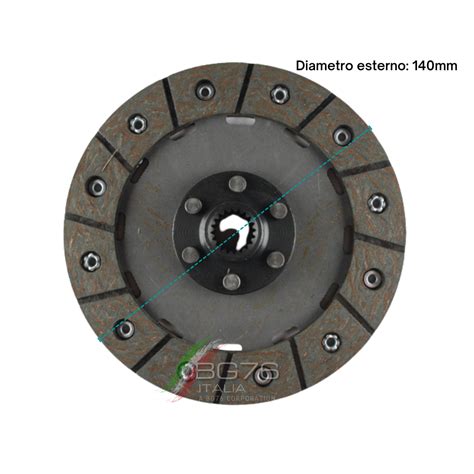 Disco Frizione Ad Bertolini 315 341 345 Adriatica Minimec Super Ferrari Mc64 68 72 D 140mm Z 20