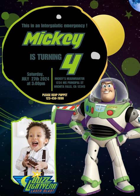 Buzz Lightyear Template