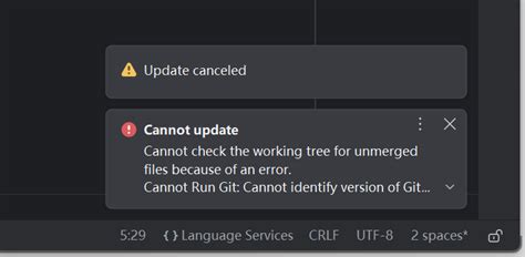Idea Git Error Updating Changes Cannot Run Git Cannot Ide Csdn