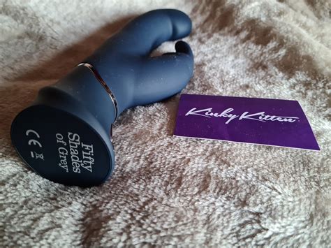 Fifty Shades Of Grey Greedy Girl Real Feel Rabbit Vibrator Kinky Kitten