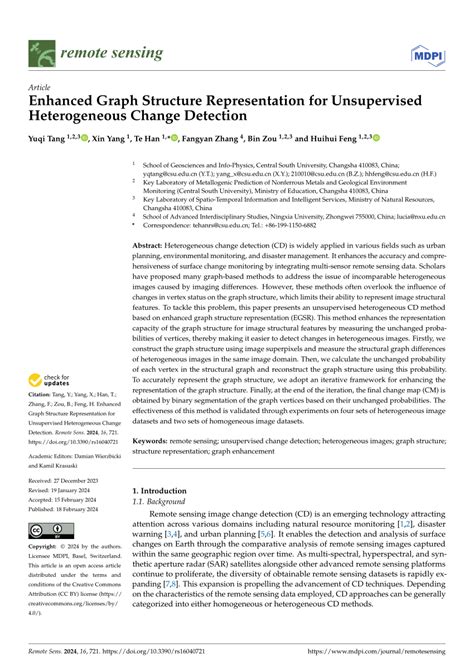 Pdf Enhanced Graph Structure Representation For Unsupervised