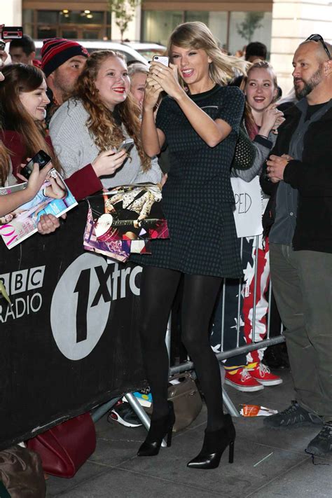 Taylor Swift At BBC Radio In London October Celebsla Com