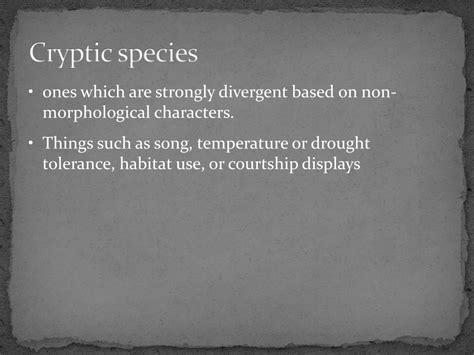 Ppt Species And Speciation Powerpoint Presentation Free Download Id 4247351