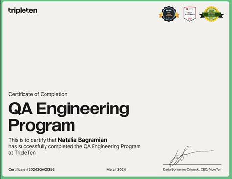 Natalia Bagramian On Linkedin Qaengineer Tripleten Qatester Manualtesting Qaautomation