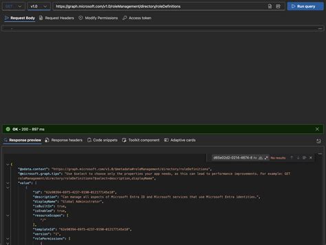 List Role Definition Microsoft Graph Api Endpoint Not Returning Few