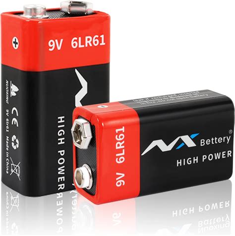 Energizer Max 9v Batteries 2 Pack 9 Volt Alkaline