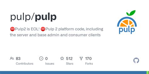 GitHub Pulp Pulp Pulp2 Is EOL Pulp 2 Platform Code Including The Server And Base Admin