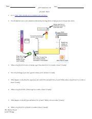 PH Scale Basics PhET Lab Worksheet Docx Name PHeT Simulation Lab Date PH Scales Basics