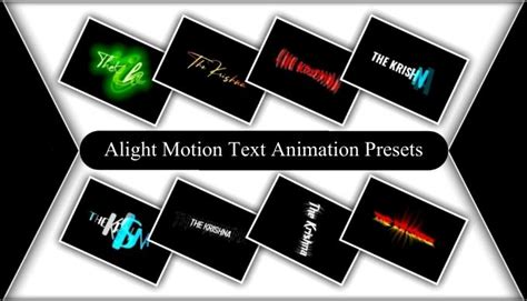 Top 10 Alight Motion Preset Download [xml Link Also] [2025 ]
