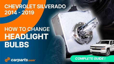 2019 Chevy Silverado Headlight Bulb Replacement