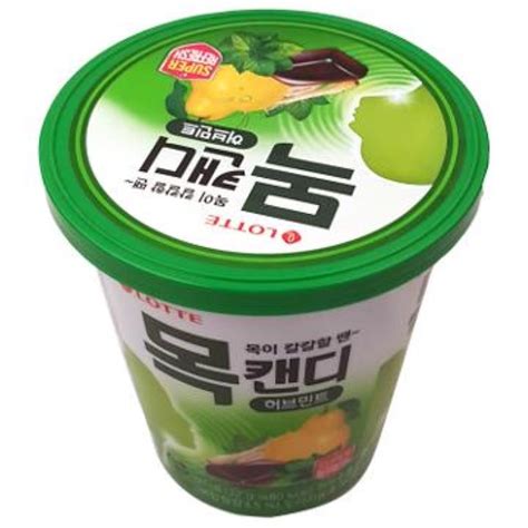 목캔디용기 허브민트 122G 롯데 배민스토어